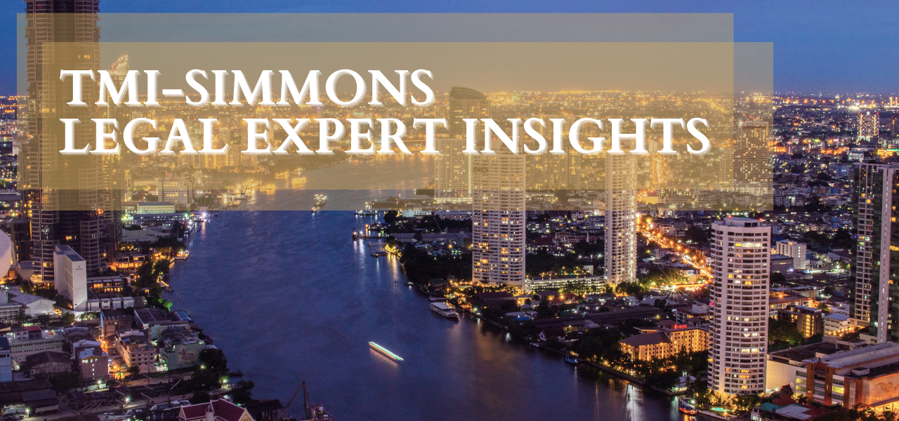 TMI-SIMMONS LEGAL EXPERT INSIGHTS SERIES Vol2 | ニューズレター | Our Eyes ...